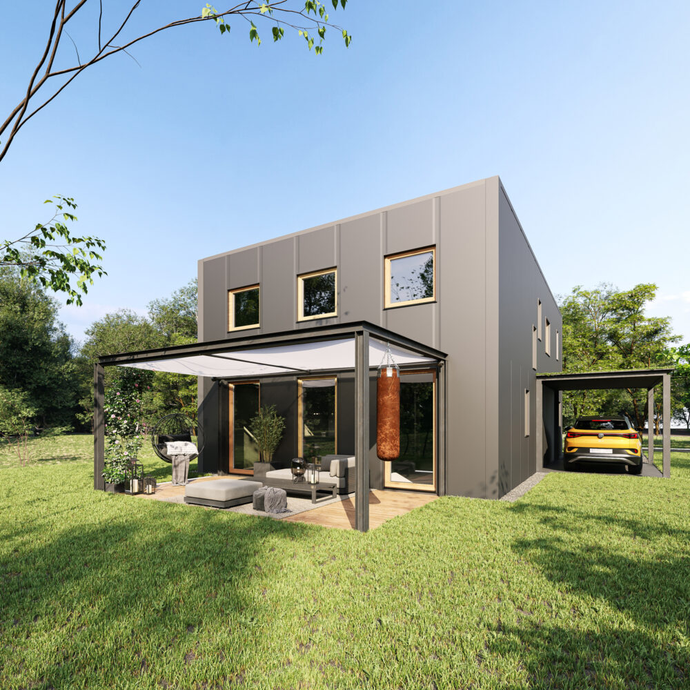 Green Steel Home